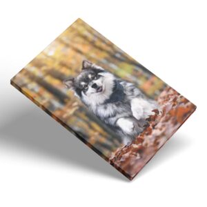 Custom Canvas Prints With Your Photos,Personalized Pictures On Canvas Wall Art for Bedroom, Living Room, Wedding Baby Pet Family Picture Framed Wall Art (5"W x 7"H) - Gift Wrapping Available