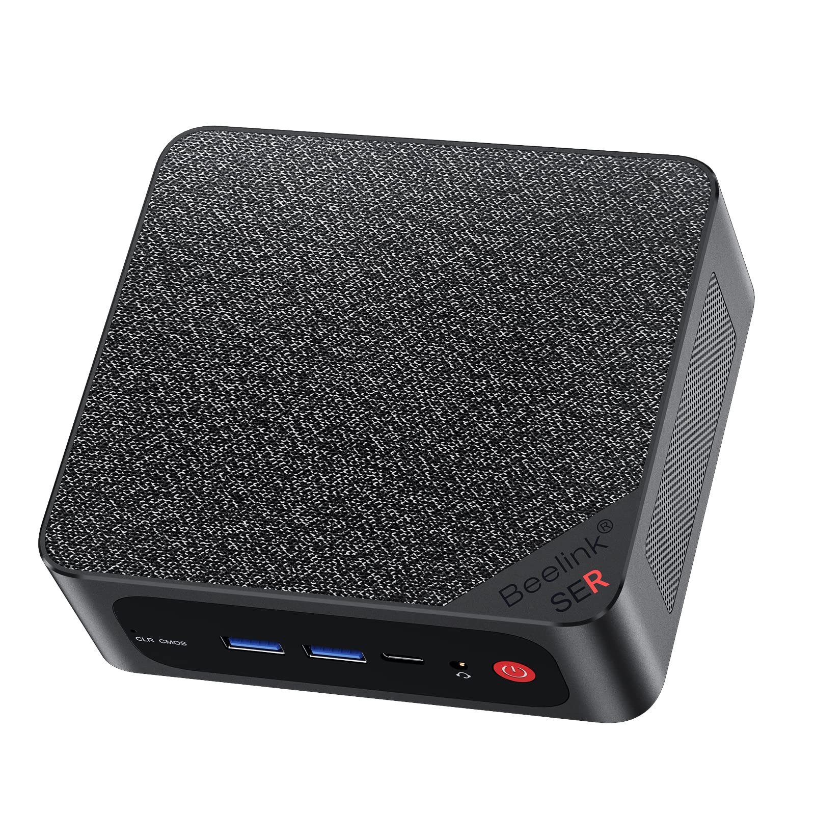 Beelink SER5 MAX Mini PC, AMD Ryzen 7 5800H(7nm, 8C/16T) up to 4.4GHz, Mini Computer 32GB DDR4 RAM 500GB NVME SSD, Micro PC 4K@60Hz Triple Display, Mini Gaming Computer WiFi6/BT5.2/54W/HTPC/W-11 Pro