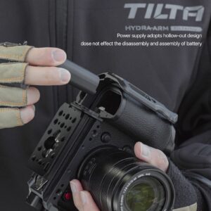 Tilta Full Camera Cage Compatible with Panasonic GH7/GH6 – Black | TA-T15-FCC-B