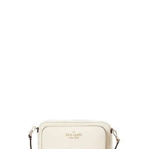 Kate Spade Staci Dual Zip Around Crossbody (Parchment)