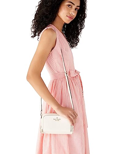 Kate Spade Staci Dual Zip Around Crossbody (Parchment)