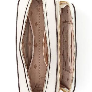 Kate Spade Staci Dual Zip Around Crossbody (Parchment)