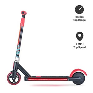 Jetson Disney Darth Vader Kids' Electric Scooter, 7 Miles Per Hour, 4 Miles Max Range, 60-Watt Motor, Light-Up Deck, Height-Adjustable Handlebar, Ages 8+, JDRVDR-ELE