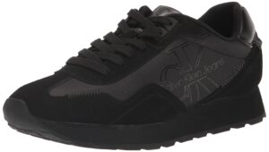 calvin klein men's eden sneaker, black 001, 8.5