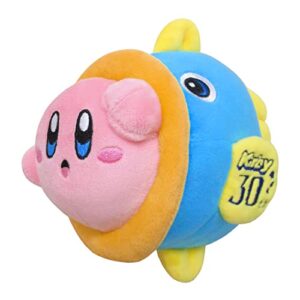 sanei boeki san-ei kirby 30th plush toy, with nakama