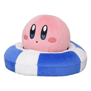 sanei boeki kirby 30th plush toy, hole in one, height 3.7 inches (9.5 cm)