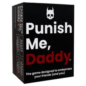 punish me, daddy adult party game - hilariously embarrassing, easy to learn, perfect for parties - supports a small business