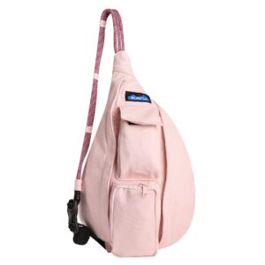 KAVU Mini Rope Bag Cotton Sling ​- Rosewater