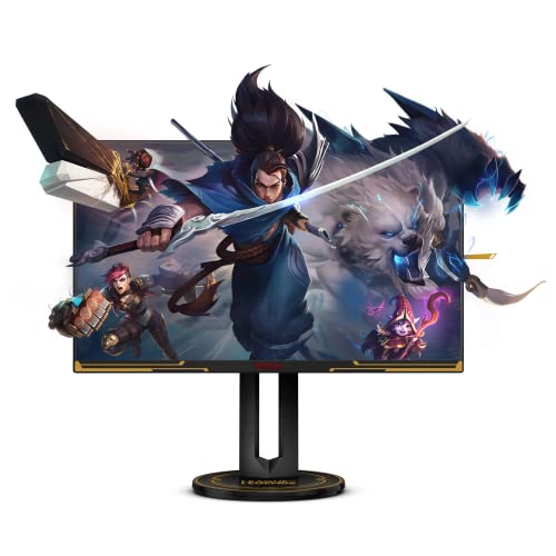 AOC Agon PRO AG275QXL 27" League of Legends Official Tournament Gaming Monitor, QHD 2K 170Hz 1ms, G-SYNC Compatible, Height-Adjustable, PS5 Xbox Switch