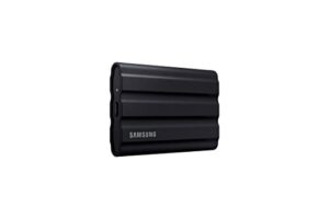 samsung t7 shield 2tb, portable ssd, up-to 1050mb/s, usb 3.2 gen2, rugged,ip65 water & dust resistant, for photographers, content creators and gaming, extenal solid state drive (mu-pe2t0s/am), black