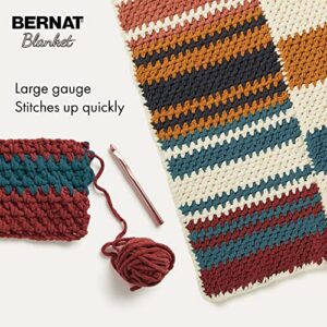 Bernat Blanket Coal Yarn - 2 Pack of 300g/10.5oz - Polyester - 6 Super Bulky - 220 Yards - Knitting/Crochet