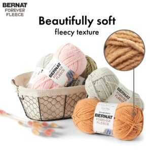 Bernat Forever Fleece Balsam Yarn - 2 Pack of 280g/9.9oz - Polyester - 6 Super Bulky - 194 Yards - Knitting/Crochet