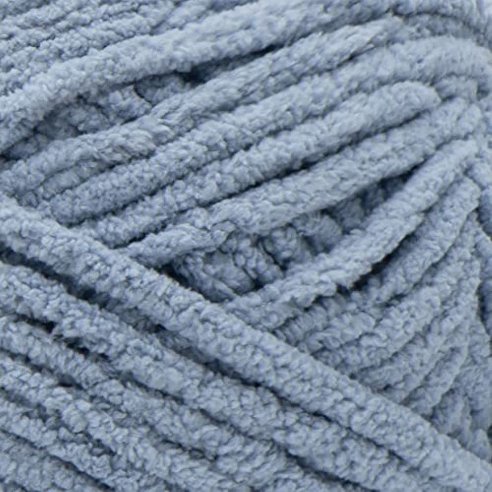 Bernat Blanket Gray Blue Yarn - 2 Pack of 300g/10.5oz - Polyester - 6 Super Bulky - 220 Yards - Knitting/Crochet