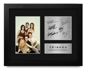 hwc trading friends gifts usl framed printed signed autograph picture for tv show fans - us letter size