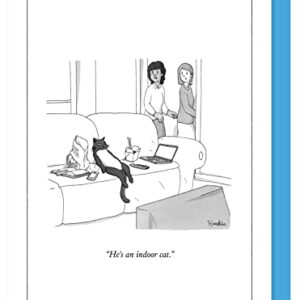 Funniest New Yorker Cartoons | Box of 8 Greeting Cards | Blank Cards with Envelopes | 5x7 | Birthday, Everyday, Thinking of You, Funny cards