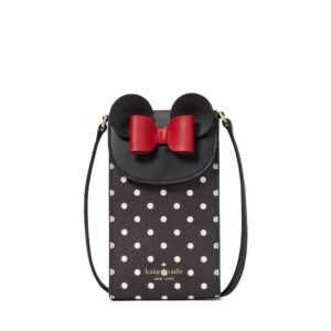 kate spade disney x phone crossbody, black multi