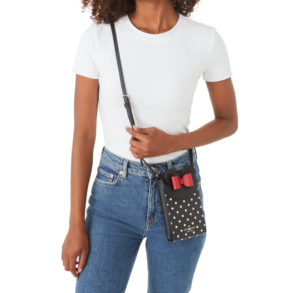 kate spade Disney X phone crossbody, Black multi