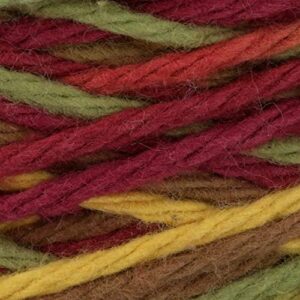 Lily SUGAR N CREAM CONES Autumn Leaves Ombre Yarn - 1 Pack of 14oz/400g - Cotton - #4 Medium - 706 Yards - Knitting/Crochet