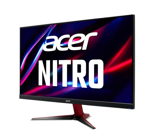 Acer Nitro VG272 Lvbmiipx 27” Full HD (1920 x 1080) Agile-Splendor IPS Gaming Monitor | NVIDIA G-SYNC Compatible | 165Hz Refresh Rate | HDR400 | DCI-P3 90% | 1 x Display Port 1.2 & 2 x HDMI 2.0