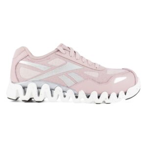 Reebok Work Women's RB151 Zig Pulse Work Construction Shoe Pink Safety, 8