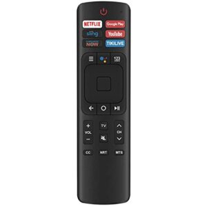 replacement infrared command remote control for hisense & sharp smart tv erf3a69s erf3a69 erf3b69s erf3b69 erf3r69h erf3i69h erf3n69h erf3f69v erf3i69v