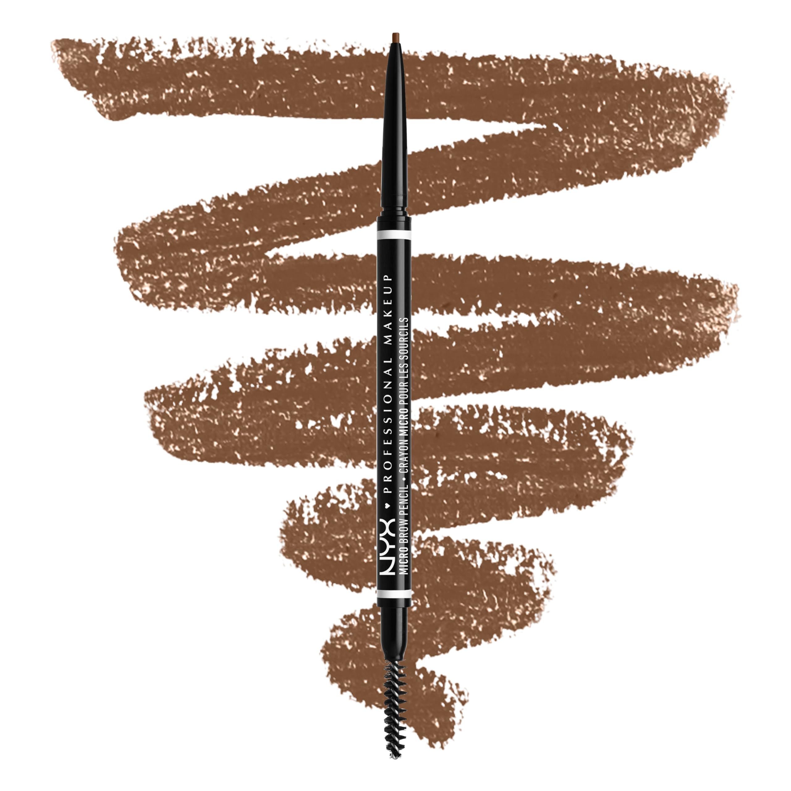 NYX PROFESSIONAL MAKEUP Micro Brow Pencil, Eyebrow Pencil - Cool Ash Brown