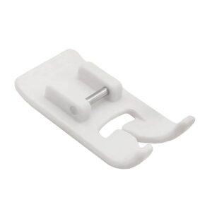 tiseker non-stick zigzag teflon presser foot - fits for all low shank snap-on singer, brother, babylock, euro-pro, janome, kenmore, white, juki, new home simplicity, elna, etc sewing machines