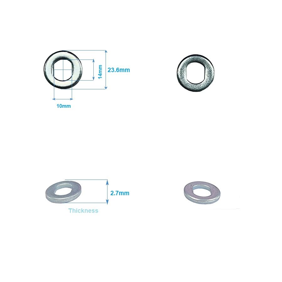 E-Bike Hub Motor Screw Nut M12 Washer/Spacer/nut Cover for 250W/350W/500W/750W Motors Electric Bicycle E-Bike Motor Accessories