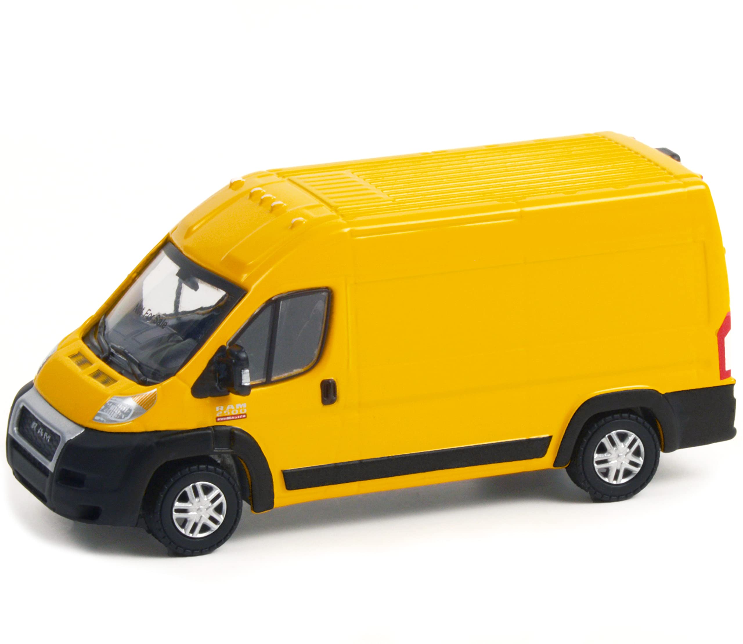 2021 ProMaster 2500 Cargo High Roof Van Yellow School Bus Route Runners Series 4 1/64 Diecast Model Car by Greenlight 53040 F