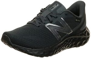 new balance women's fresh foam arishi v4 running shoe, black/black, 9