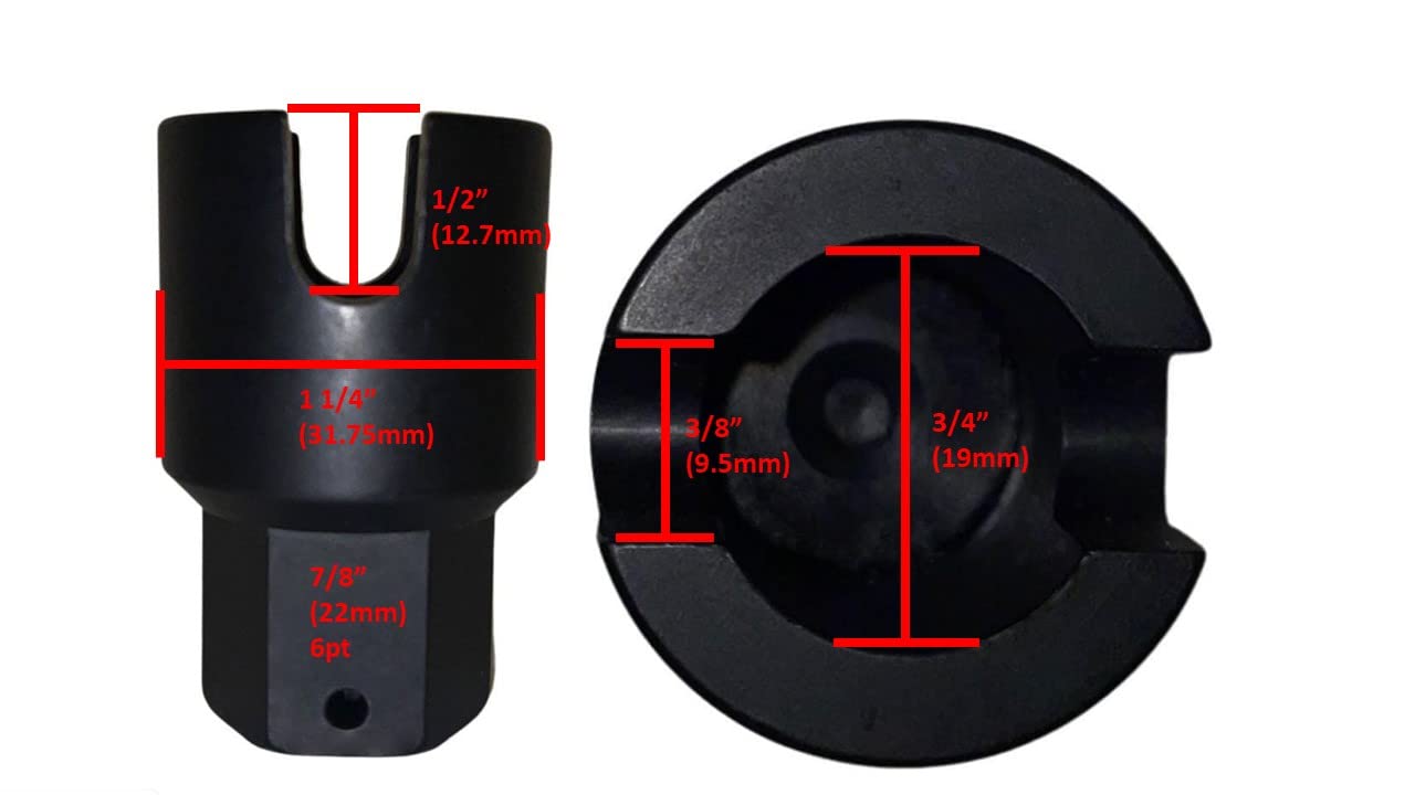 T-Bar Socket C-Clamp Tap Wrench Rod Chuck Key Crank Handle Scissor Jack Brake tool Half Inch Drive Adapter J Screw Wing Nut Slotted Socket tool 1/2 Inch drive