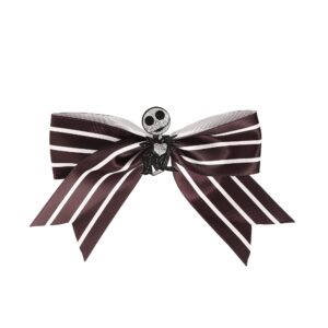 disney nightmare before christmas jack skellington hair bow, officially licensed