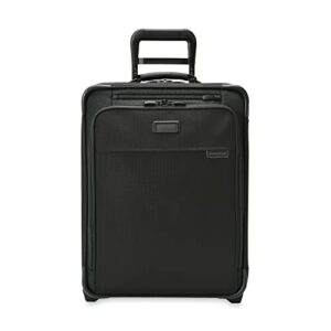 briggs & riley uprights, black, 21-inch baseline global carry-on