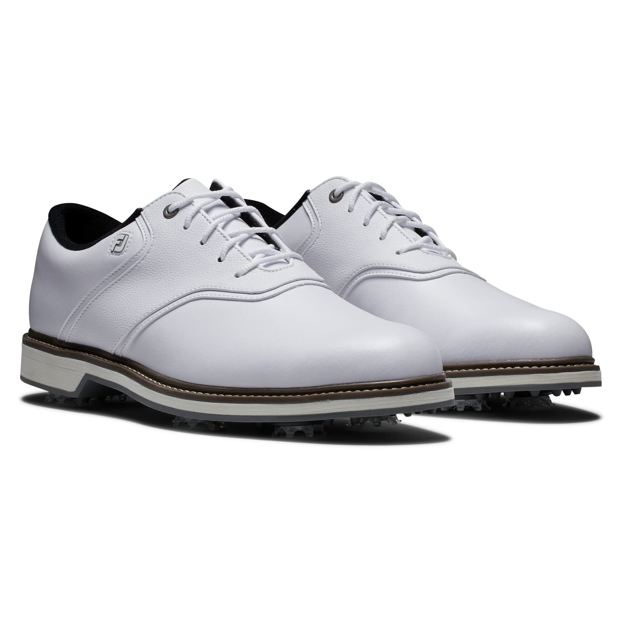 FootJoy Men's FJ Originals Golf Shoe, White/White, 11.5