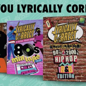 Lyrically Correct 60's and 70's Oldies but Goodies Music Trivia Card Game | Multi-Generational Family Gatherings, Adult Game Night and Fun Trivia