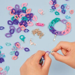 Make It Real Disney Princess Ariel’s Whozits & Whatzits DIY Necklace & Bracelet Kit - Jewelry Making Set for Girls 8+