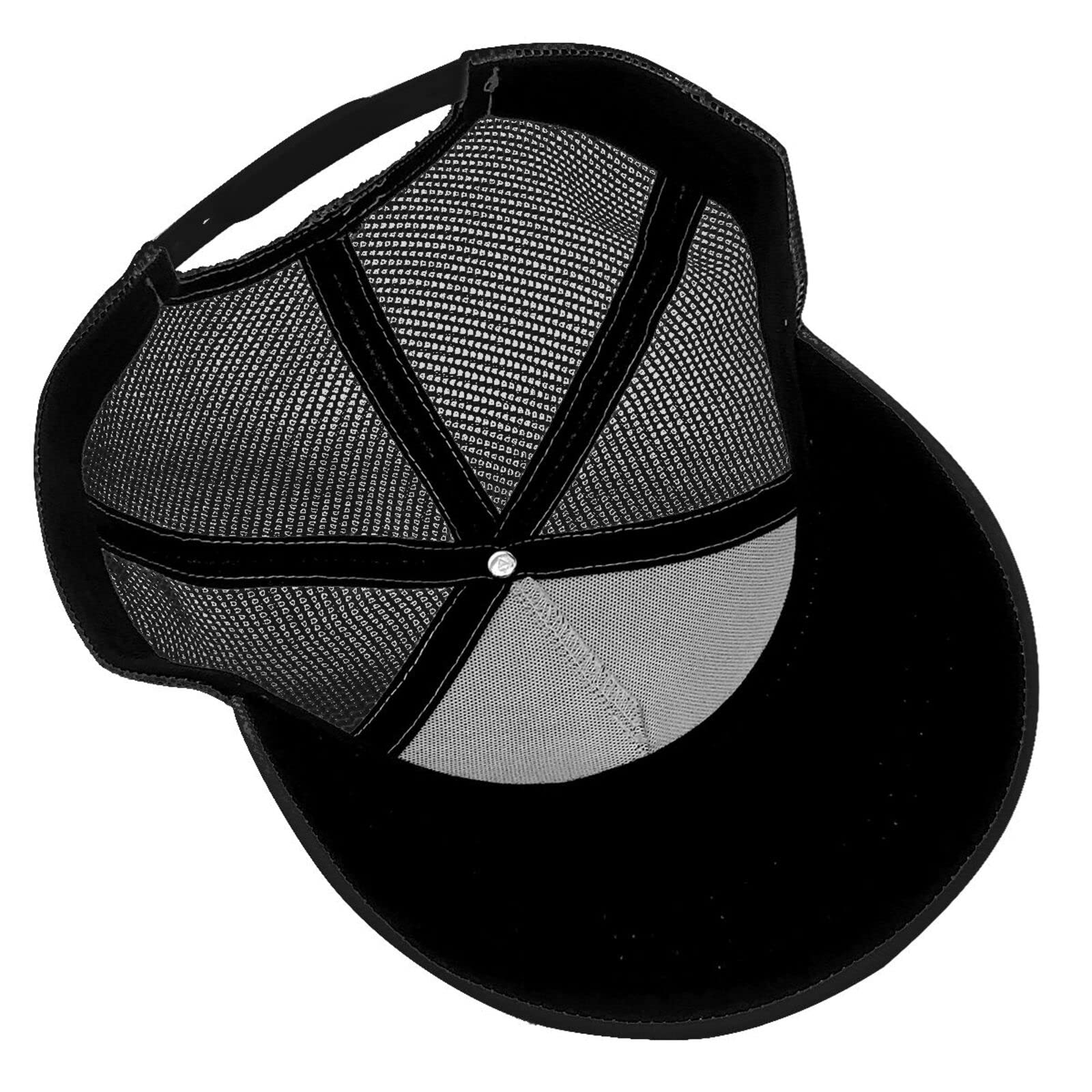 Jelly Rapper Rock Roll Baseball Cap Mesh Hat Casquette Unisex Aldult Cool Dad Hat Rave Cap Adjustable Ball Cap for Adult Womens Black