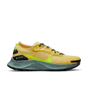 Nike Air Pegasus Trail 3 GTX Running Trainers DC8793 Sneakers Shoes (UK 9 US 10 EU 44, Celery Volt Black Dusty sage 300)