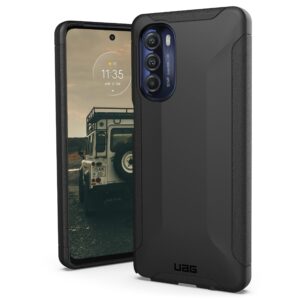 urban armor gear uag made for motorola moto g stylus 5g 2022 case (usa & ca models only) scout black rugged sleek shockproof lightweight military drop tested protective cover, 6.8 inch screen