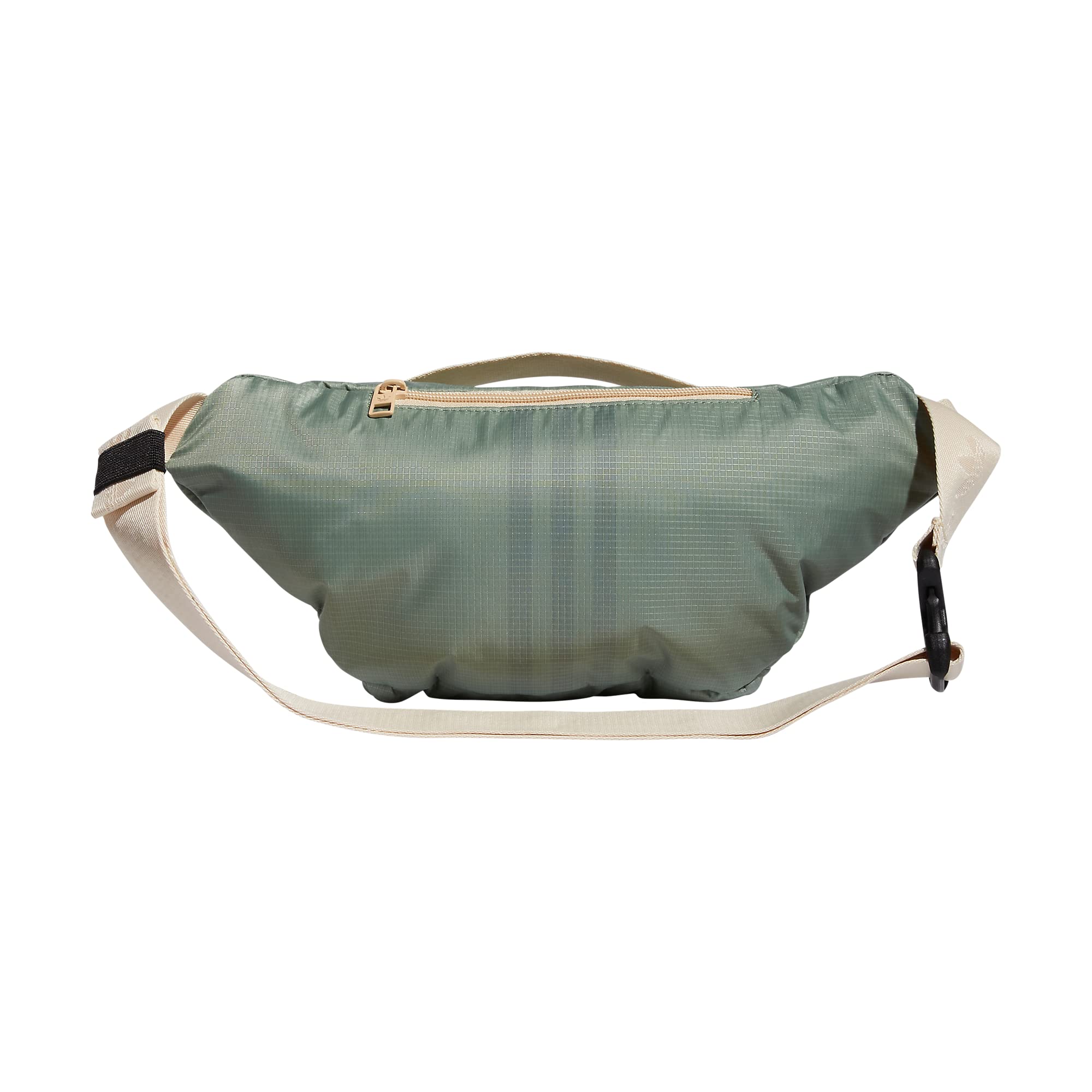 adidas Originals Sport Hip Pack/Small Travel Bag, Silver Green/Sand Strata Beige, One Size