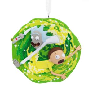 hallmark rick and morty, aw, geez, rick! christmas ornament