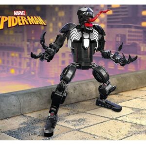 LEGO Marvel Venom Figure, 76230 Fully Articulated Super Villain Action Toy, Spider-Man Universe Collectible Set, Alien Toys for Boys and Girls