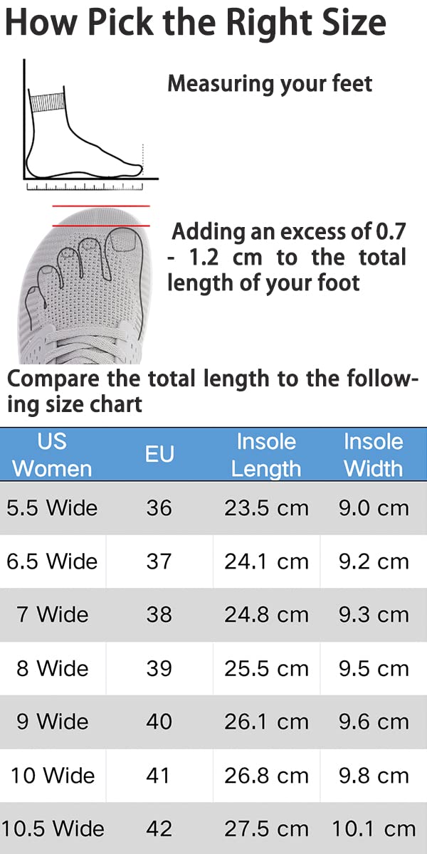 WHITIN Women's Minimalist Barefoot Low Zero Drop Shoes Female Sneakers Width Ladies Size 10.5 Wide Toe Box Trail Running Wider Tennis White/Gum 42