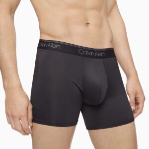 Calvin Klein Men's Micro Stretch 5-Pack Boxer Brief, 5 Black, Medium