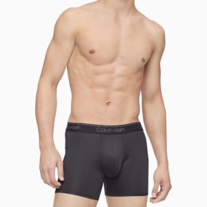 Calvin Klein Men's Micro Stretch 5-Pack Boxer Brief, 5 Black, Medium