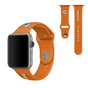 soar nfl 42mm apple watchband, miami dolphins