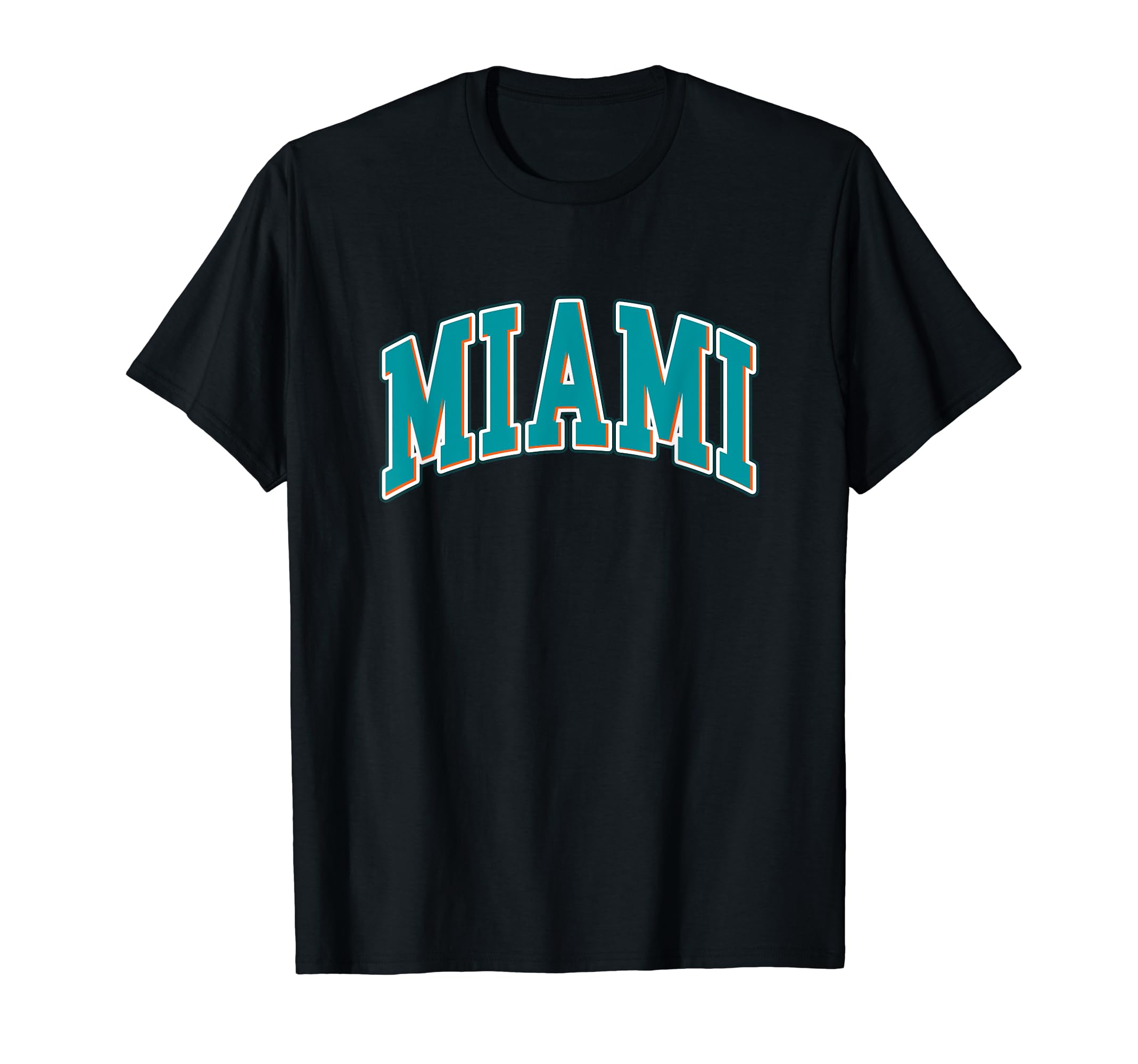 Miami - Florida - Throwback Design Print - Classic T-Shirt