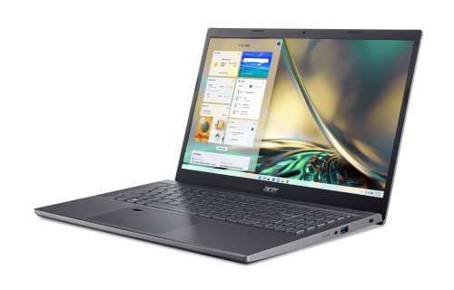 Acer Aspire 5 A515-57G-735F Slim Laptop | 15.6" Full HD IPS | Intel Core i7-1260P | NVIDIA GeForce RTX 2050 | 16GB DDR4 | 512GB SSD | Wi-Fi 6 | Thunderbolt 4 | Fingerprint Reader | Backlit KB | Win 11