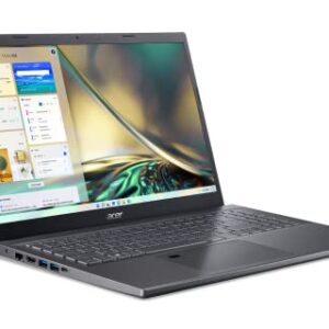 Acer Aspire 5 A515-57G-735F Slim Laptop | 15.6" Full HD IPS | Intel Core i7-1260P | NVIDIA GeForce RTX 2050 | 16GB DDR4 | 512GB SSD | Wi-Fi 6 | Thunderbolt 4 | Fingerprint Reader | Backlit KB | Win 11