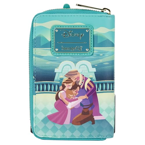 Loungefly Disney Tangled Princess Castle Zip Around Wallet